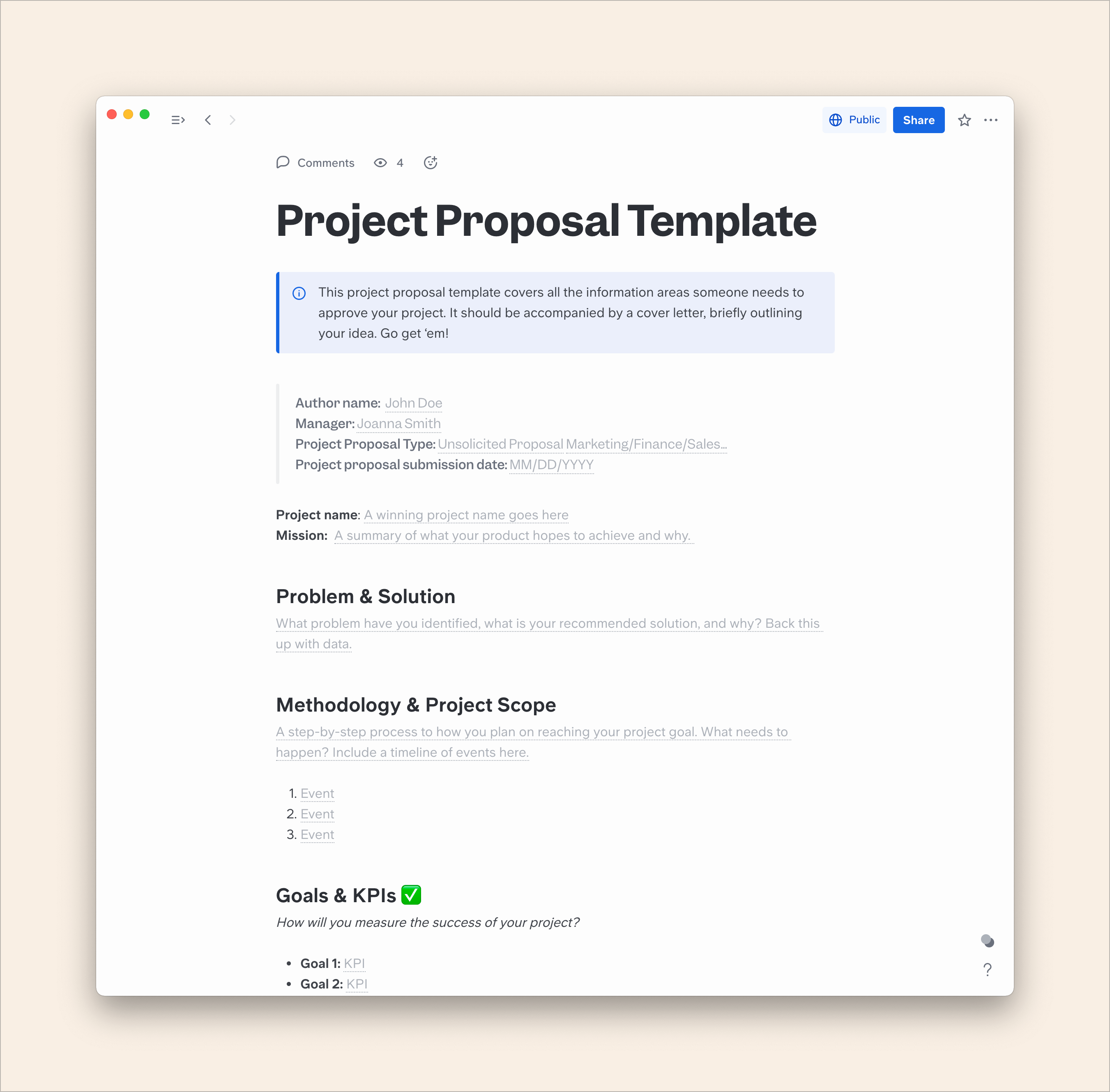 How To Write A Proposal On Project INFOLEARNERS